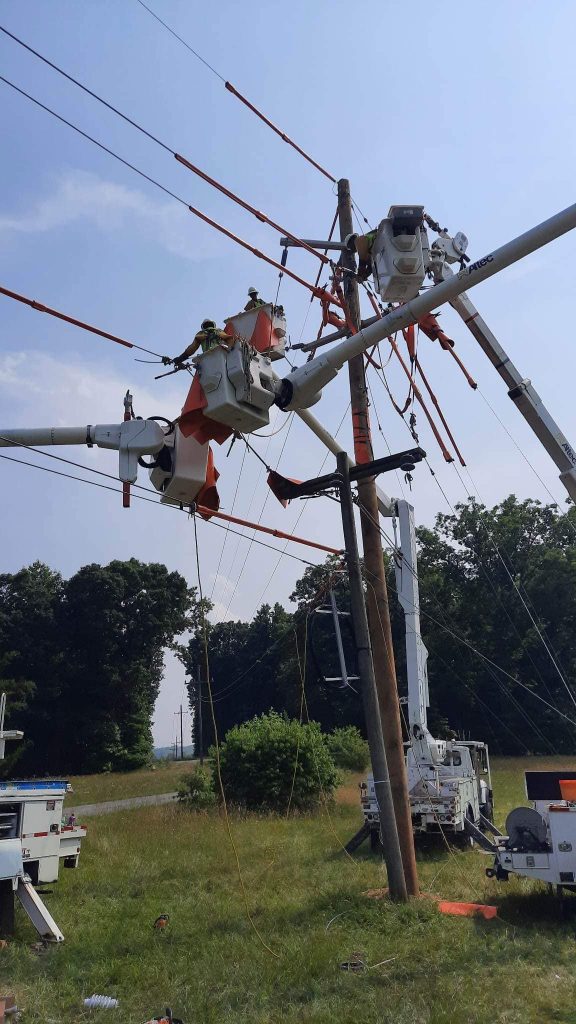 S&N Out in the Field Doing What We Do! - S&N Infrastructure