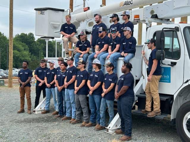 64th Electrical Lineworkers graduation at Forsyth Technical Community ...